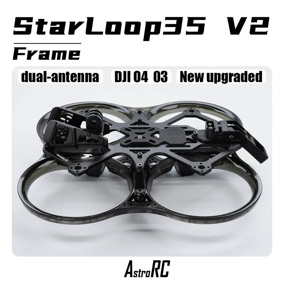 [3.5-Inch Frame O4 New Version] Starloop 35 V2 Upgraded AstroRC Molded